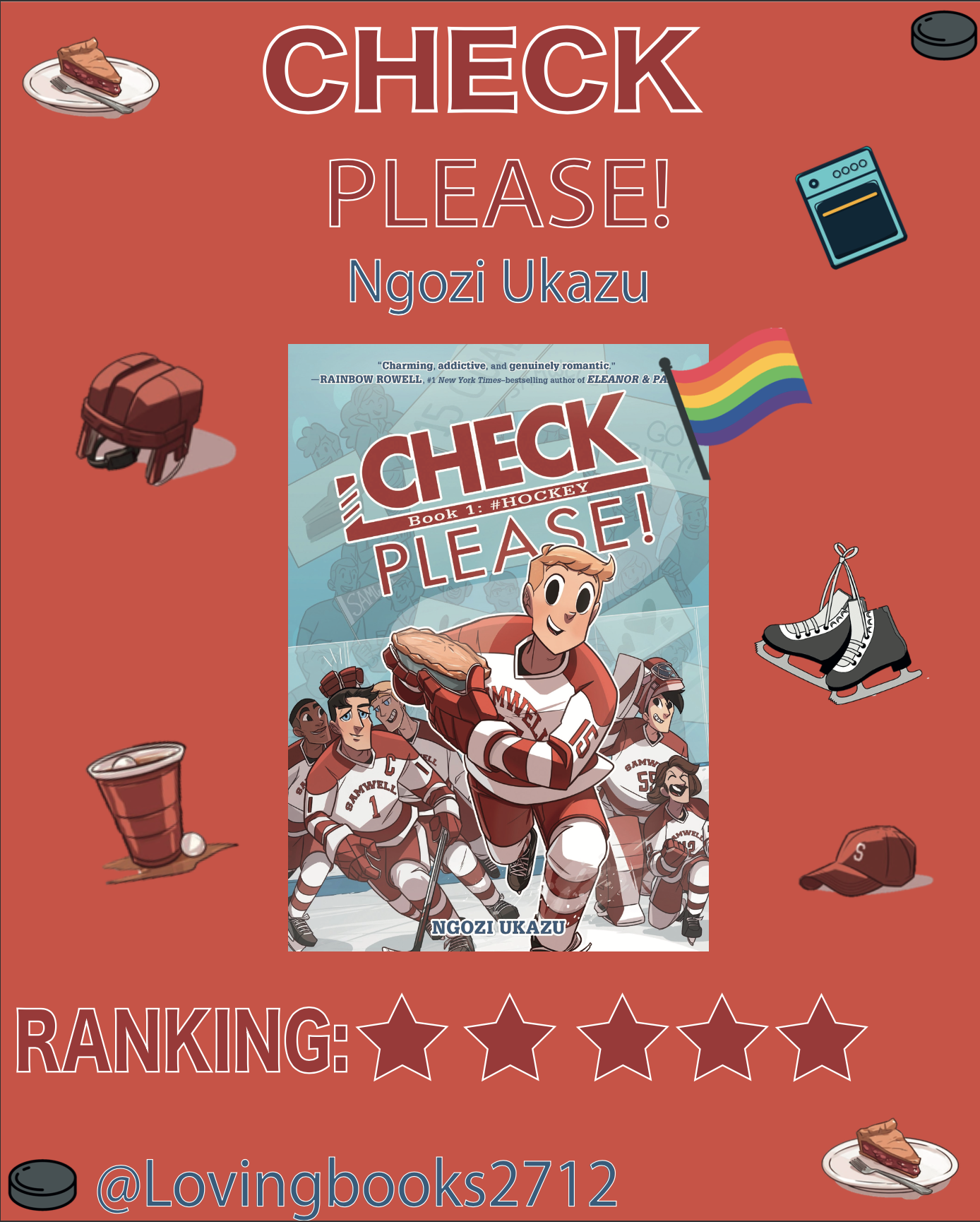Opinión de: Check Please! Book 1:#HOCKEY de Ngozi Ukazu - Lovingbooks
