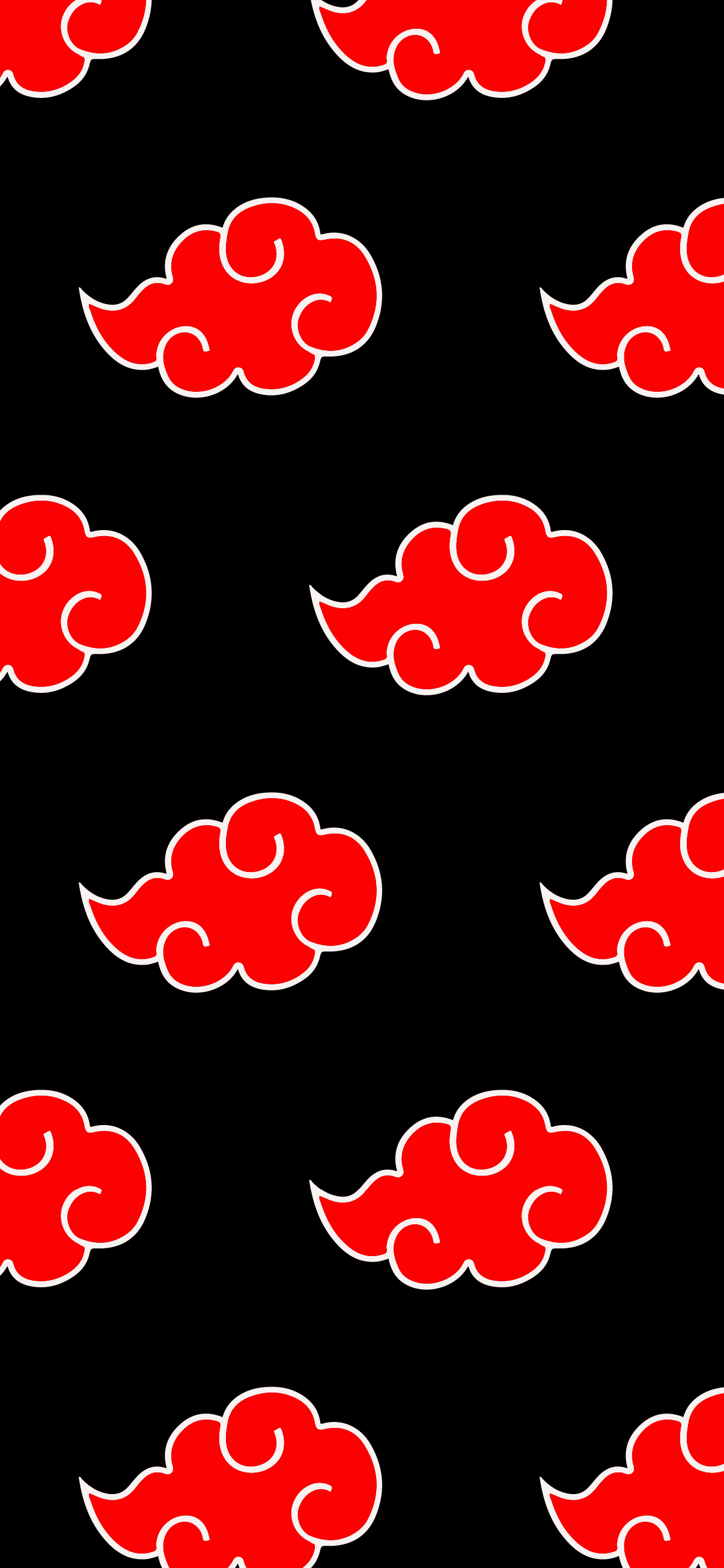 Akatsuki's cloud wallpaper amoled - Heroscreen Wallpapers