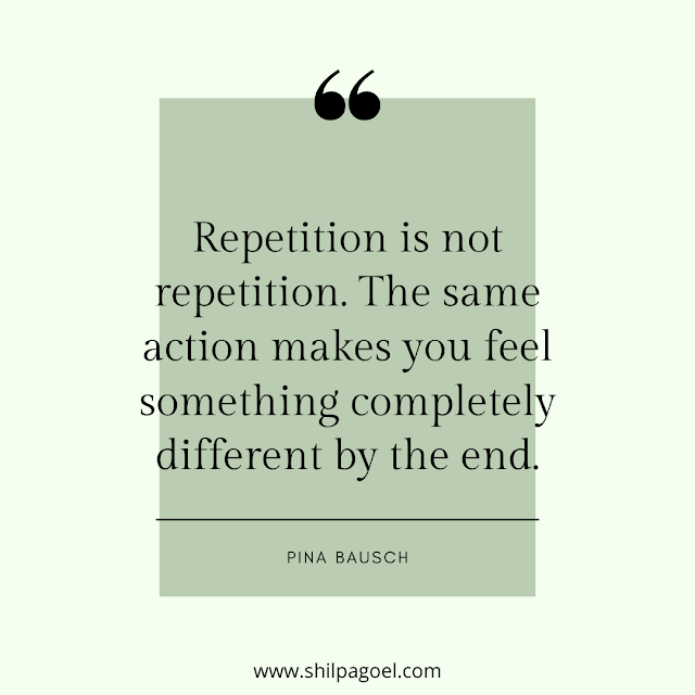 The Power of Repetition