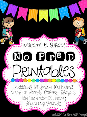 No Prep Printables!! | Mrs. Hodge's Kids