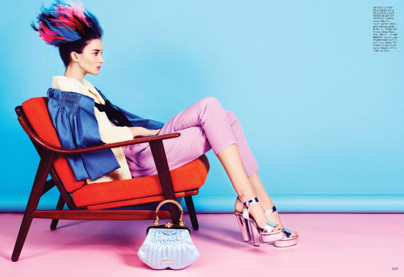 I AM FASHION !!!: Flare May 2012 Editorial