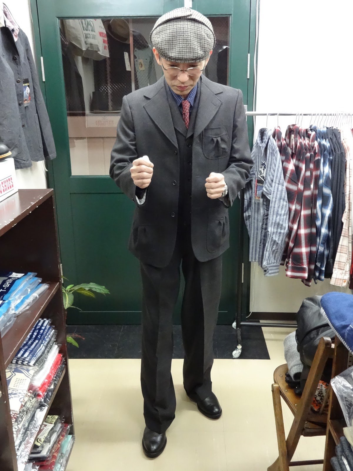 Dempsey Clothing: ADJUSTABLE COSTUME 3B Pinchback Style Suit AJ-019-A