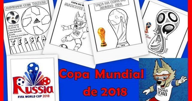 COPA DO MUNDO DE 2018, TEXTOS E ATIVIDADES PARA IMPRIMIR - Mistura de ...