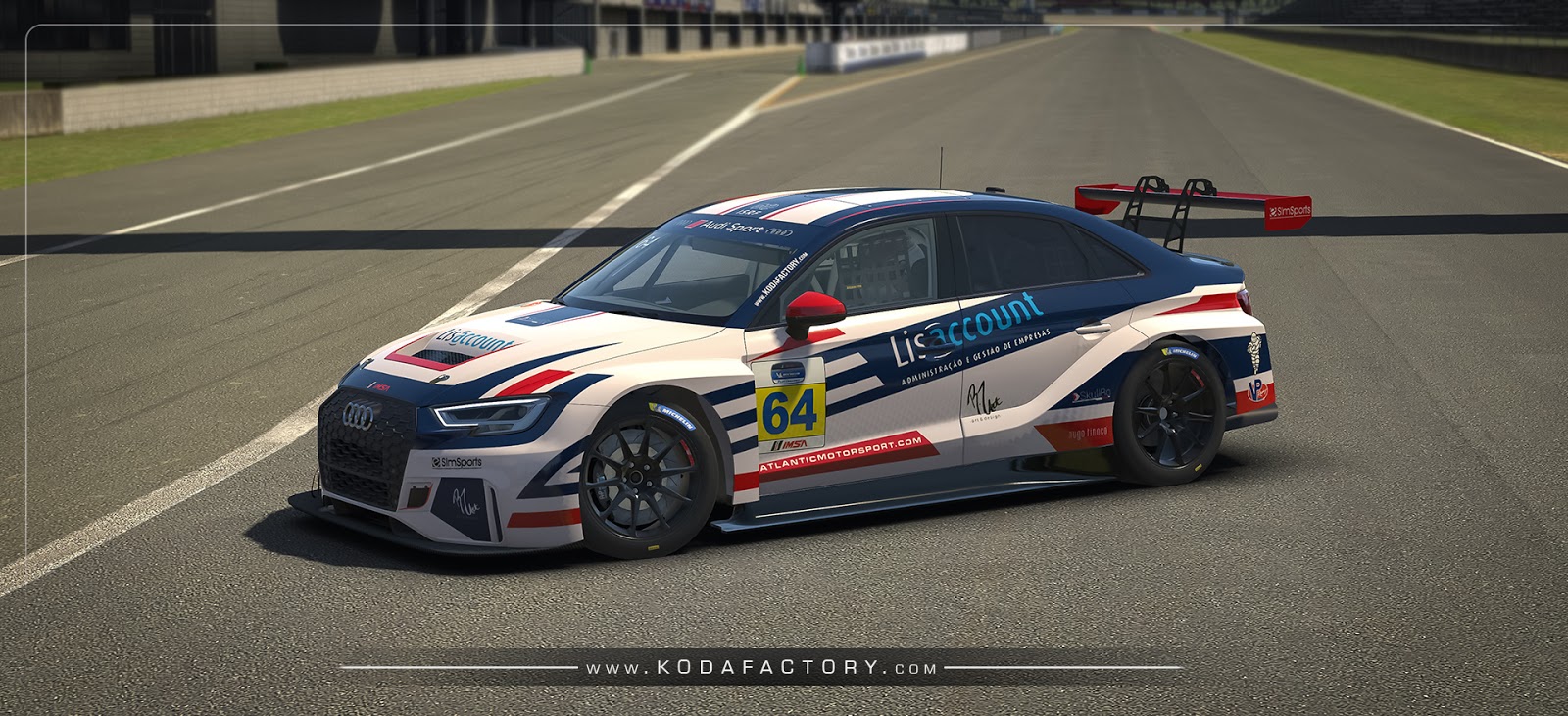 Koda Factory: Atlantic Motorsport Audi RS3 TCR | iRacing
