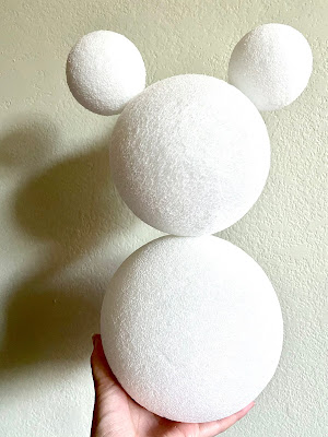 Magic at Home: DIY Snow Mouse Decor - Our PB&J Adventure Book