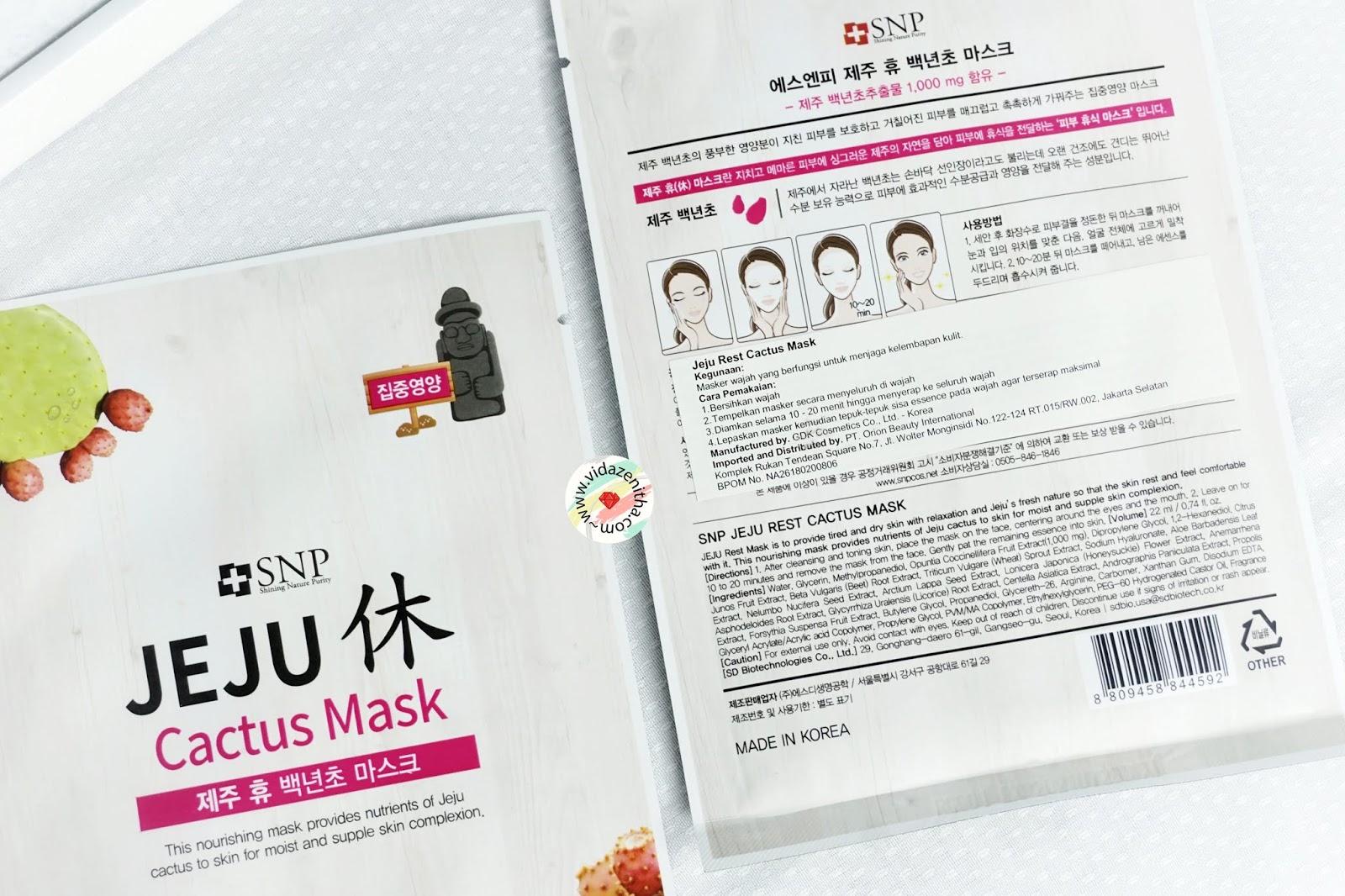 REVIEW SNP JEJU MASK ((ALL VARIANT)) - VIDA ZENITHA