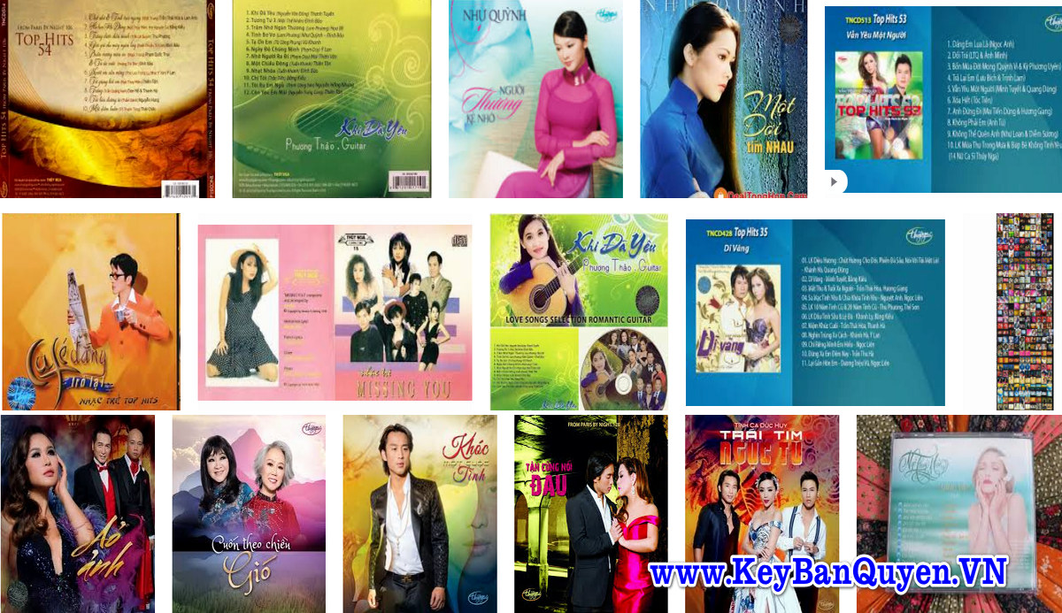 Tổng hợp CD nhạc FLAC , WAV Trung Tâm Thúy Nga Hải Ngoại