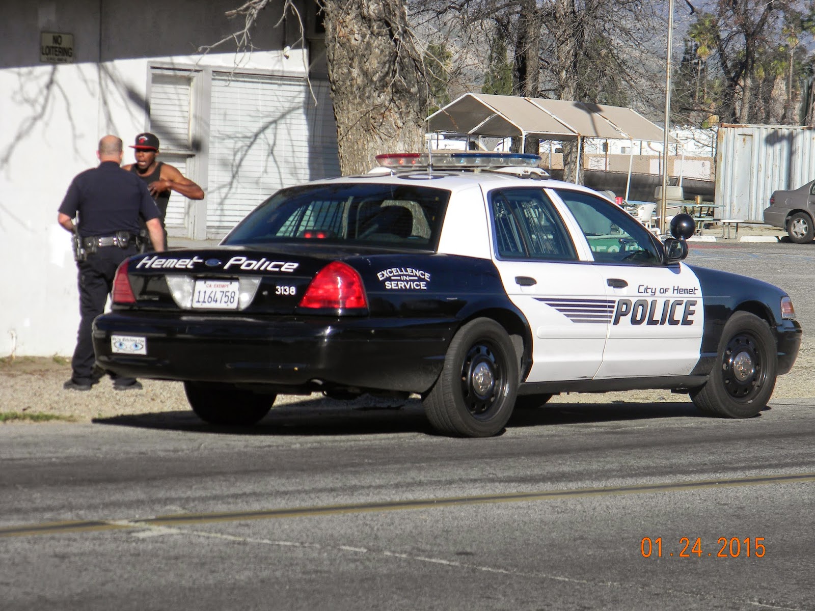 Hemet Police responds to M&H Parking for a Physical Altercation