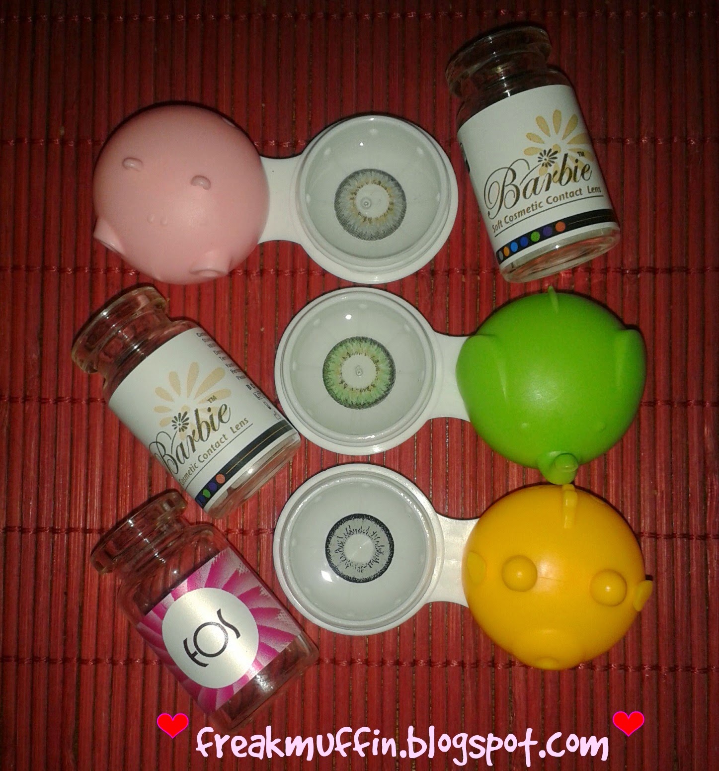 * Freak Muffin *: Pinky Paradise: Circle lenses review (EOS, G&G)