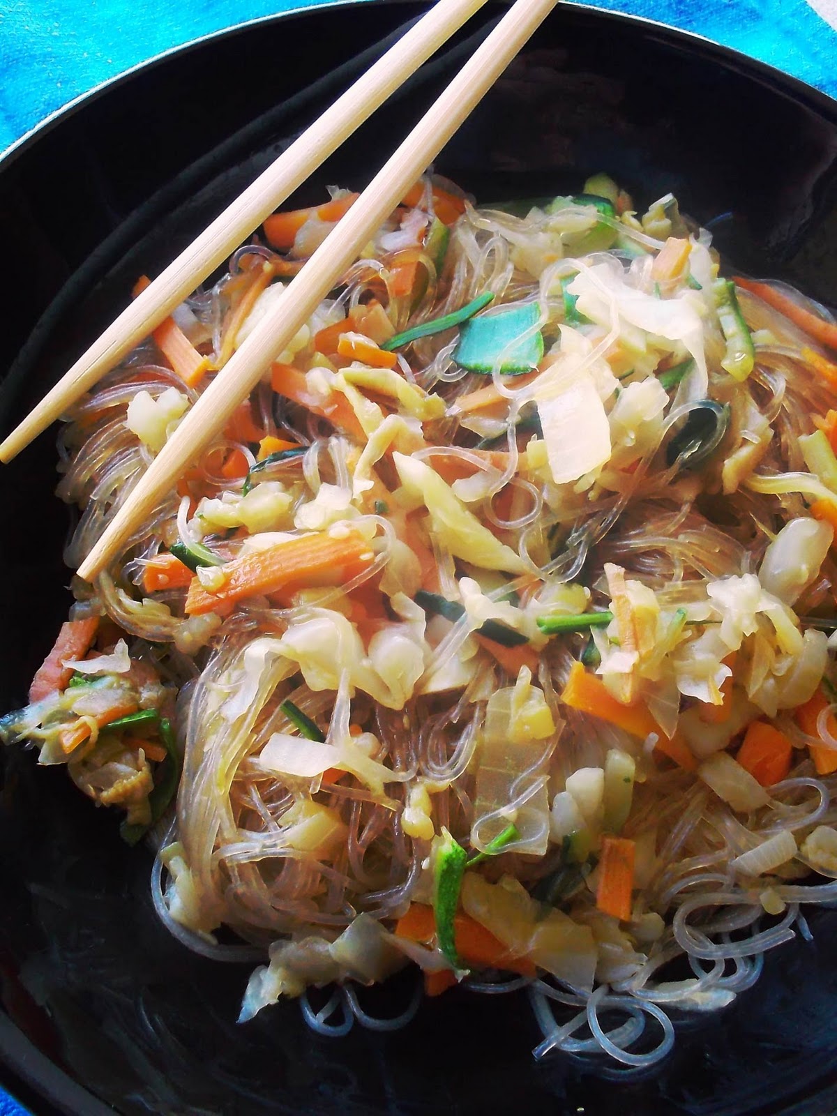 Veg Away: SPAGHETTI DI SOIA ALL'ORIENTALE