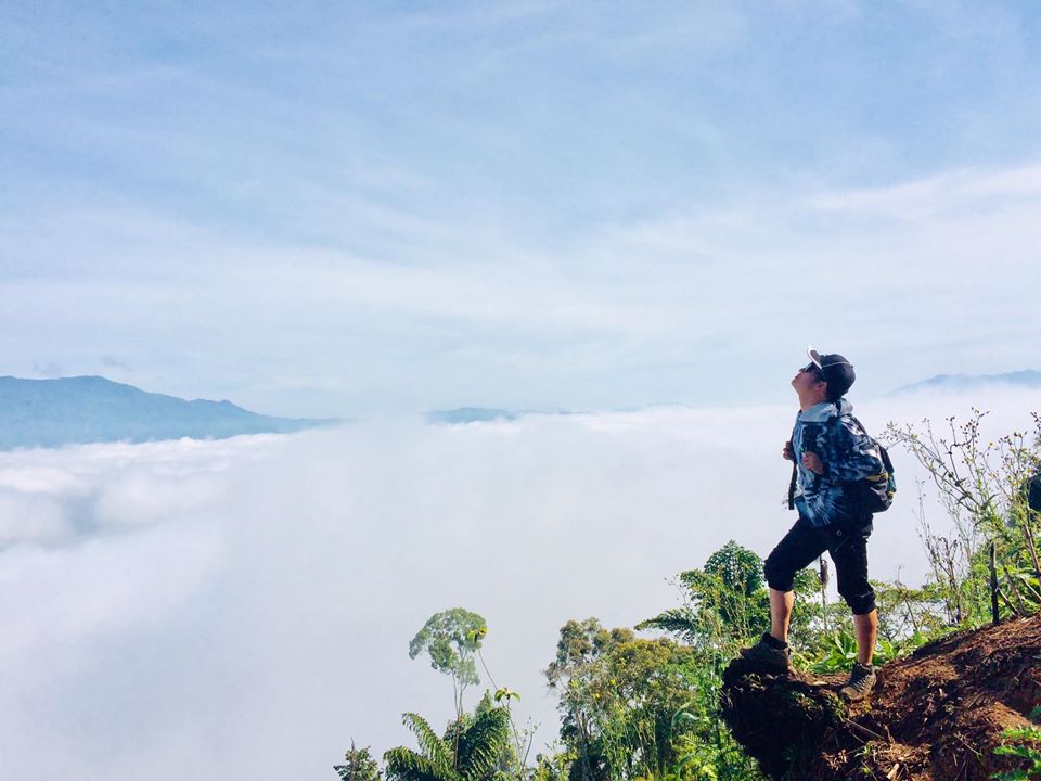 Sea of Clouds of Calamba Farm, Maragusan, Davao de Oro, Philippines.
