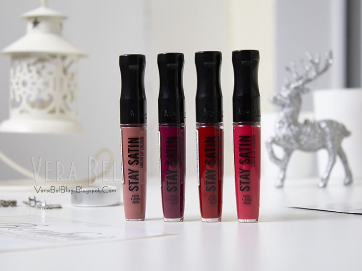 Vera BEL: Rimmel жидкая помада для губ Stay Satin