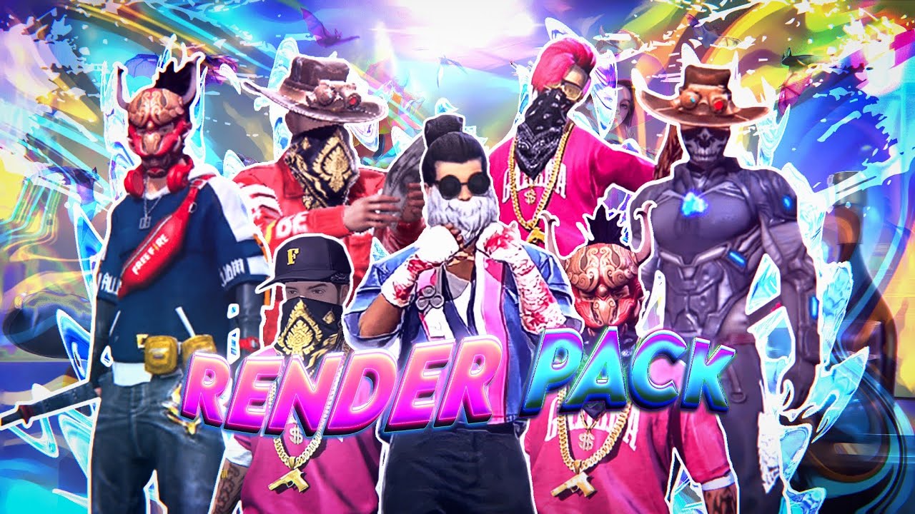 55+ FREE Garena Free Fire GFX Pack Templates | Free Download