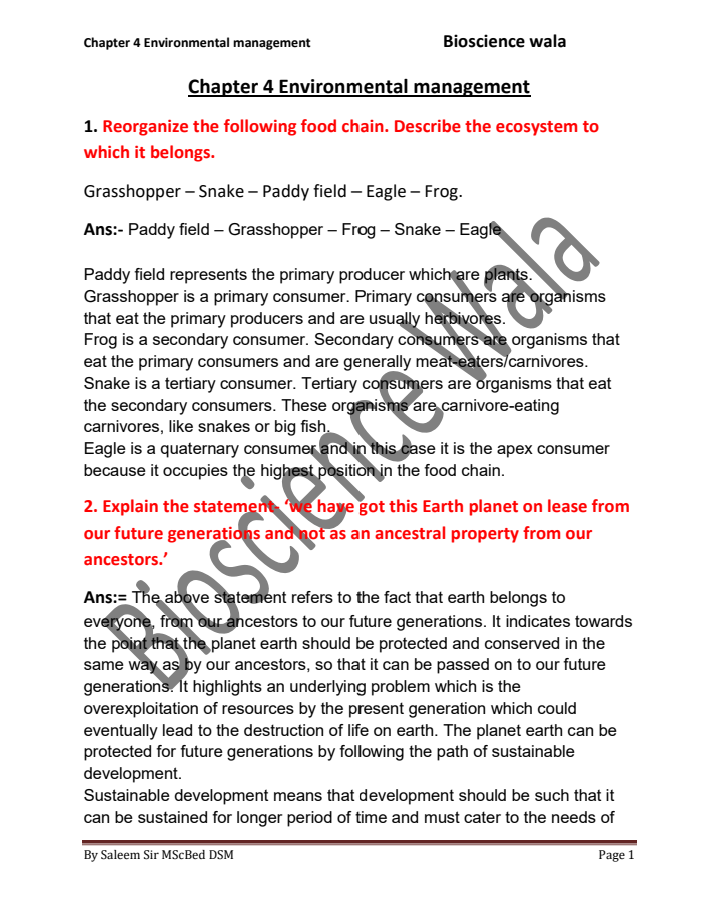 10th Class Science 2 Chapter 4 Textbook Solution Bioscience Wala 10th-class-science-2-chapter-4-textbook-solution-bioscience-wala