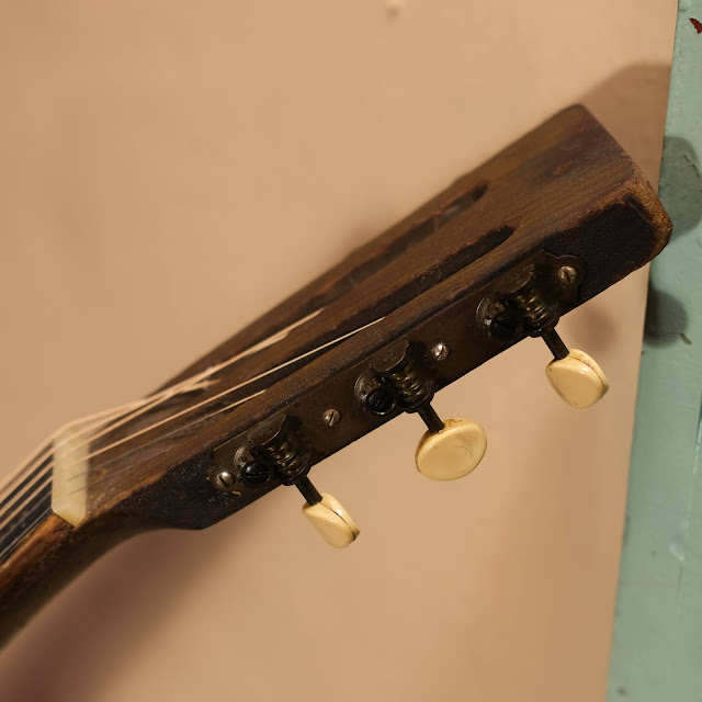 1920s Oscar Schmidt Stella Fancy Parlor Guitar