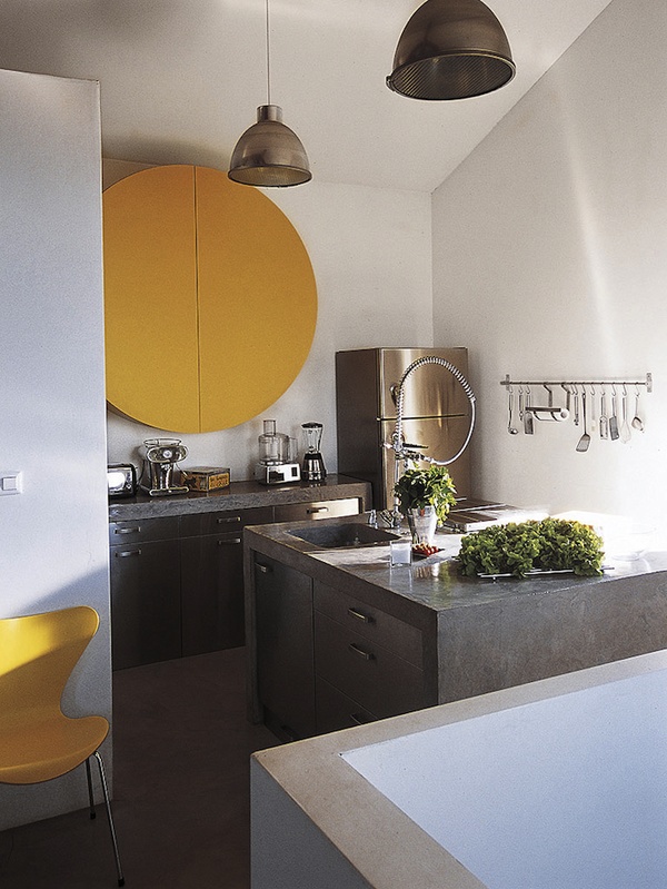 INSPIRATION: CONCRETE KITCHENS