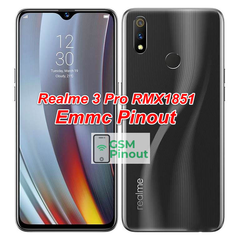 Realme 3 Pro RMX1851 ISP (EMMC) Pinout For EMMC Programming Flashing ...