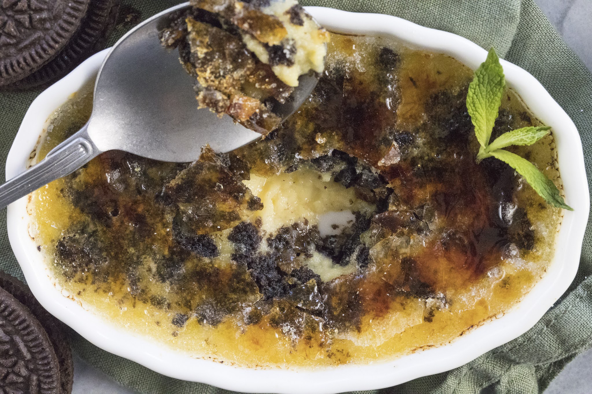 Kylee's Kitchen: Oreo crème brûlée