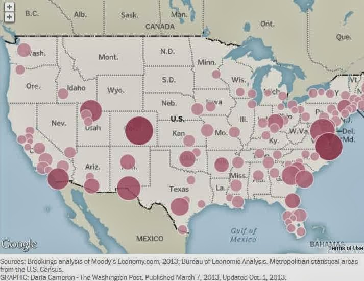 Reading the Washington Landscape: Shutdown Map