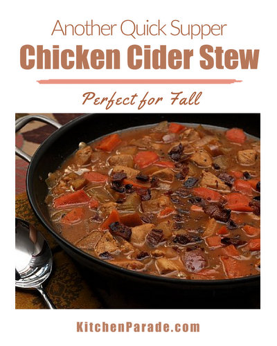 Chicken Cider Stew