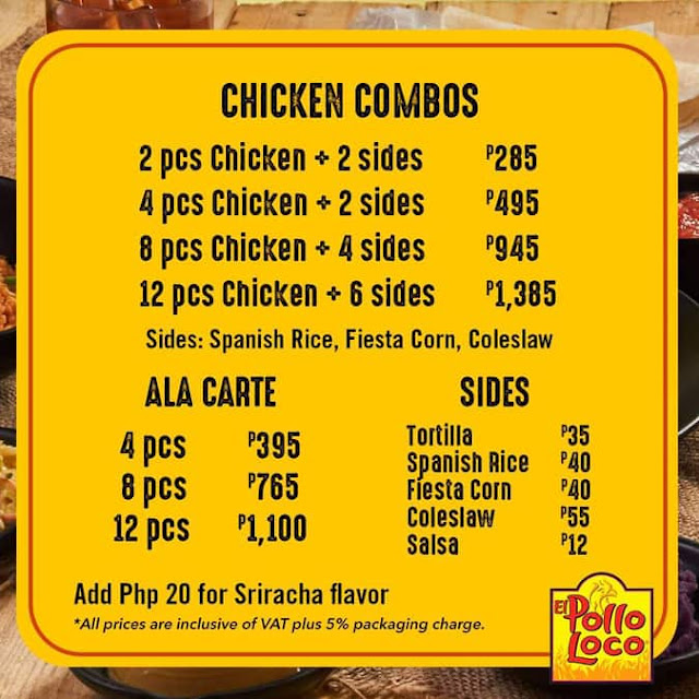 Lemon GreenTea: El Pollo Loco is now open for takeout and curbside pick-up