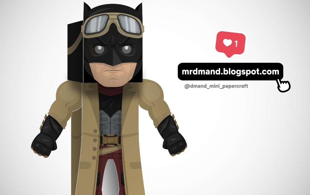 Dmand: Mini Papercraft: Snyder Cut papertoys