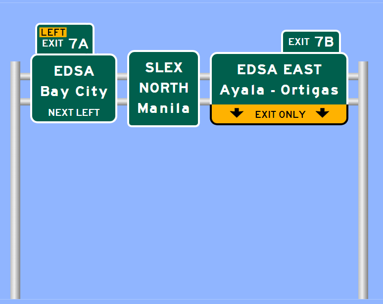 SLEX signage improvement ideas between Alabang and Buendia