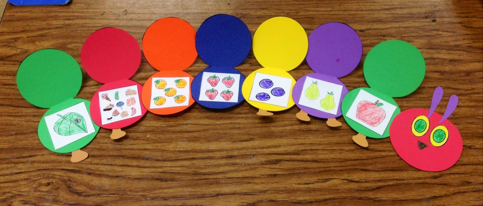 EL BOSQUE DE INFANTIL: LA PEQUEÑA ORUGA GLOTONA