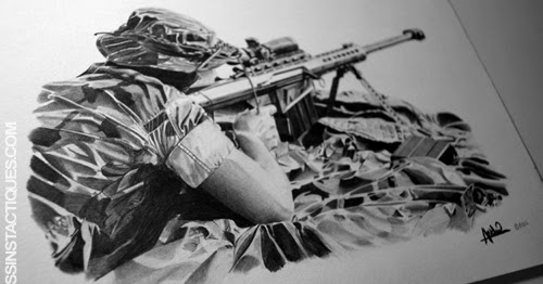 DessinsTactiques - Blog: Dessinstactiques - Dessin Scout Sniper USMC ...