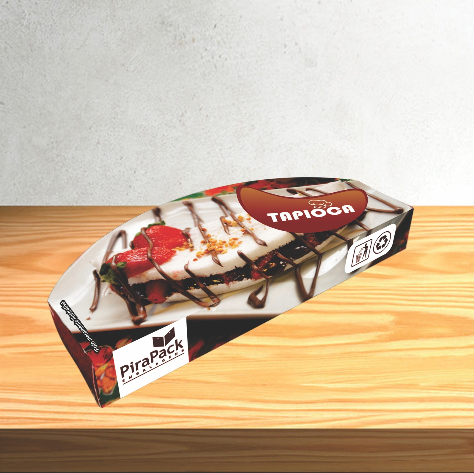 Pirapack Embalagens: Caixa de Tapioca