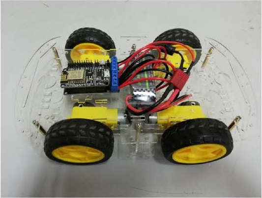 Wi-Fi Controlled Robot Car Using Nodemcu and Blynk