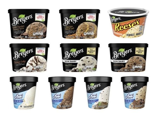 Breyers Releases New Ice Cream Carbsmart And Non Dairy Flavors