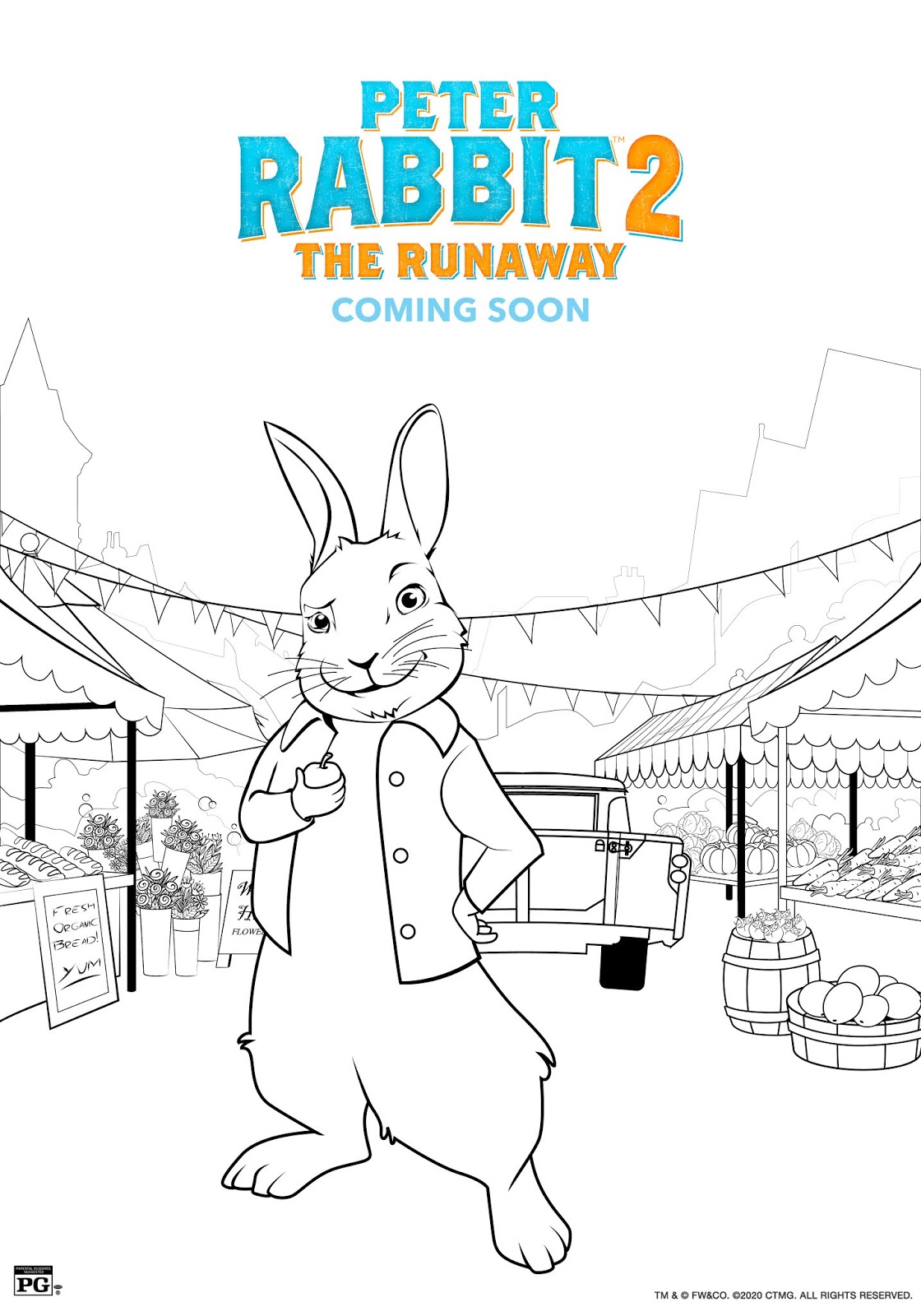 Peter Rabbit 2 Easter Activity Sheets and Recipe