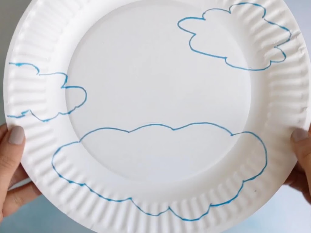 Rainbow Formation Paper Plate Craft - The Joy of Sharing