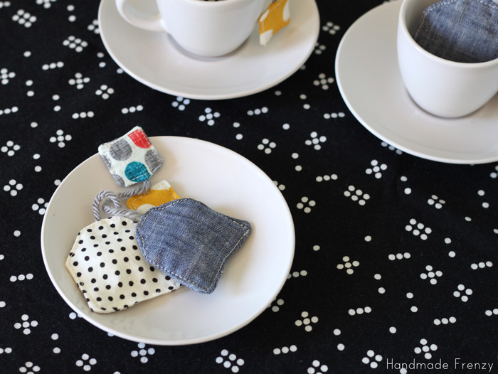 Play Food: Tea Bags / Handmade Frenzy