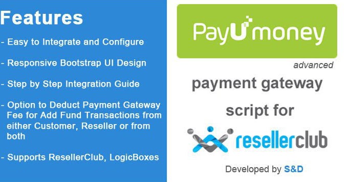 How to Integrate PayUmoney Payment Gateway with ResellerClub