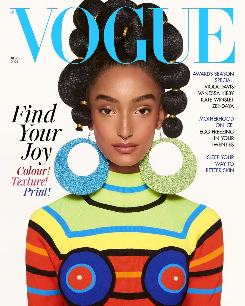 Achenrin Madit, Janaye Furman, Mona Tougaard & Precious Lee in Vogue UK ...