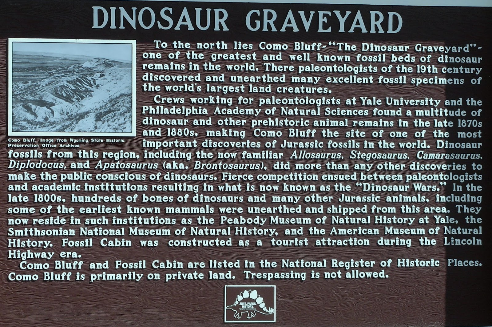 Travel with the Slivas: Como Bluff - near Medicine Bow, WY