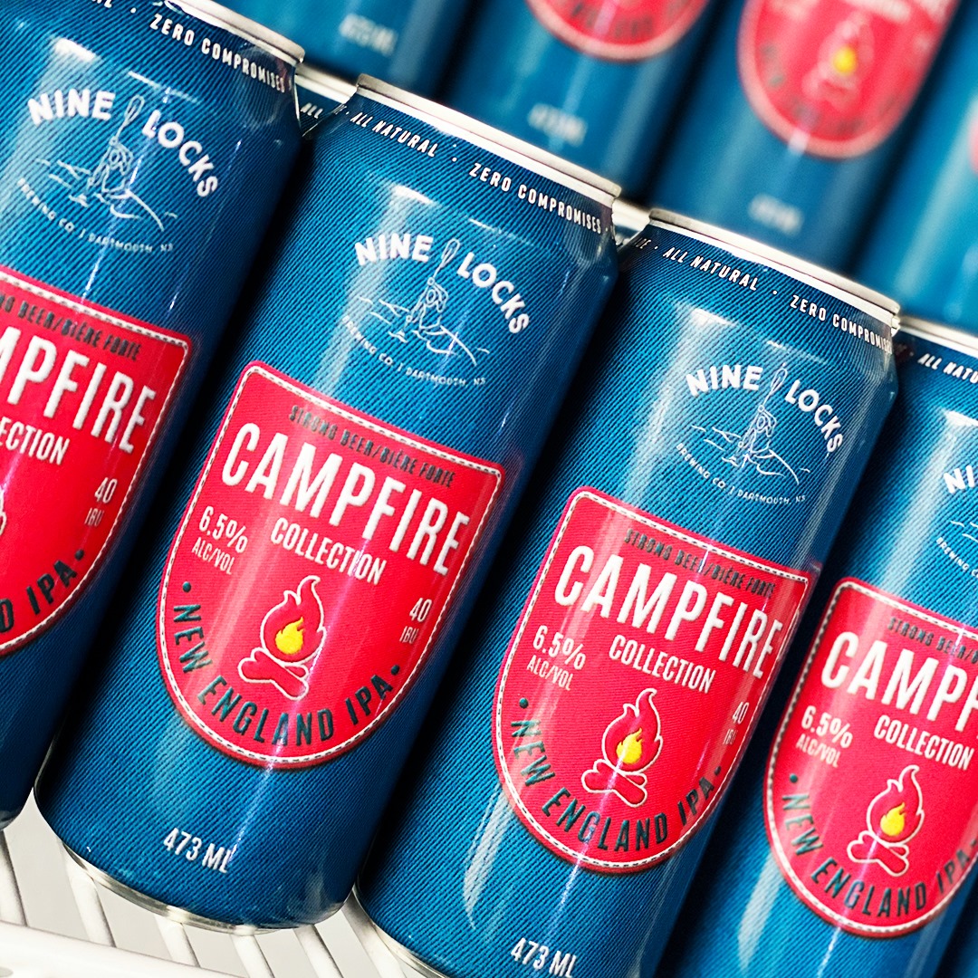 Maritime Beer Report: Nine Locks Brewing Launches Campfire Collection NEIPA