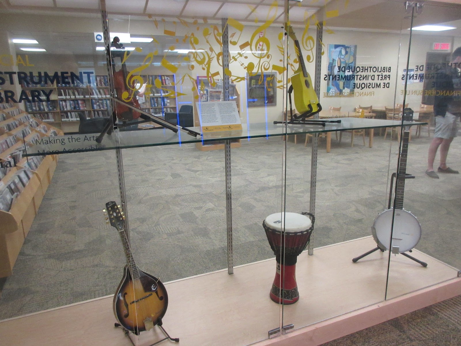 Marlene's Space: Our Library Lends Musical Instruments...