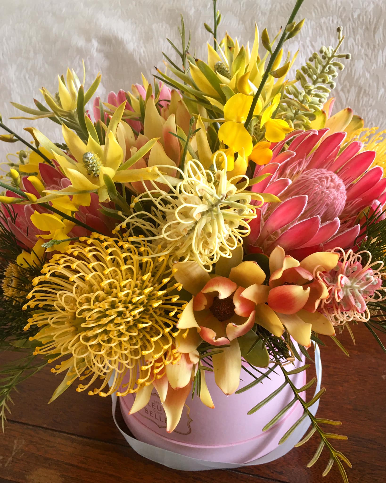 A Passion for Flowers: 10 Yellow Inspired Protea Designs