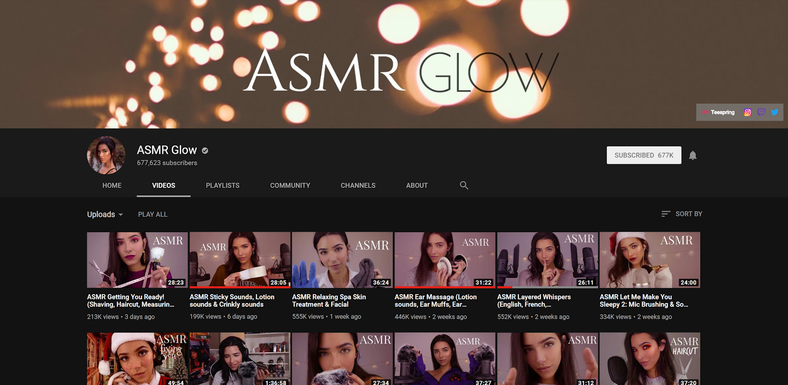 My Current Favourite ASMRtists - geosophy