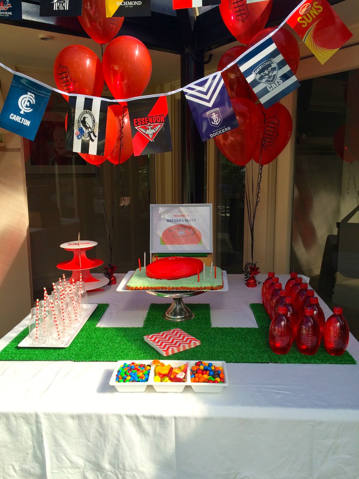 Seventies Baby: How to Host an AFL Birthday Party