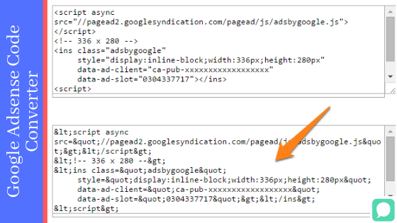 Parse HTML for Blogger XML Templates - ऐडसेंस कोड कन्वर्टर टूल