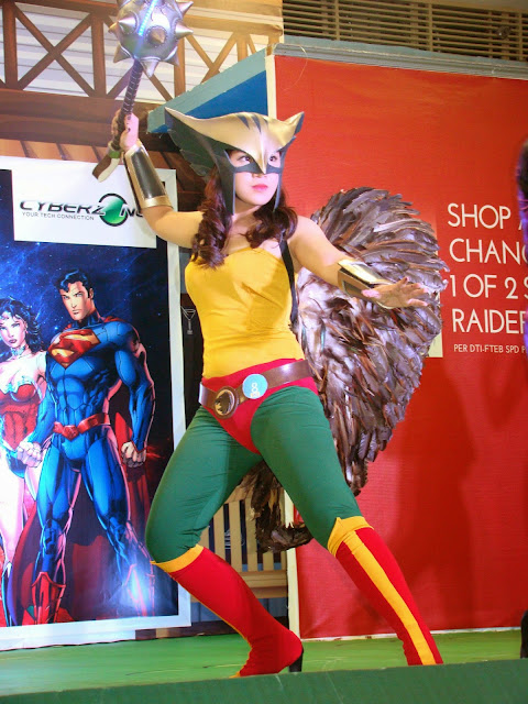Hawk Girl tops the DC Super Heroes Cosplay Competition at SM City Bicutan