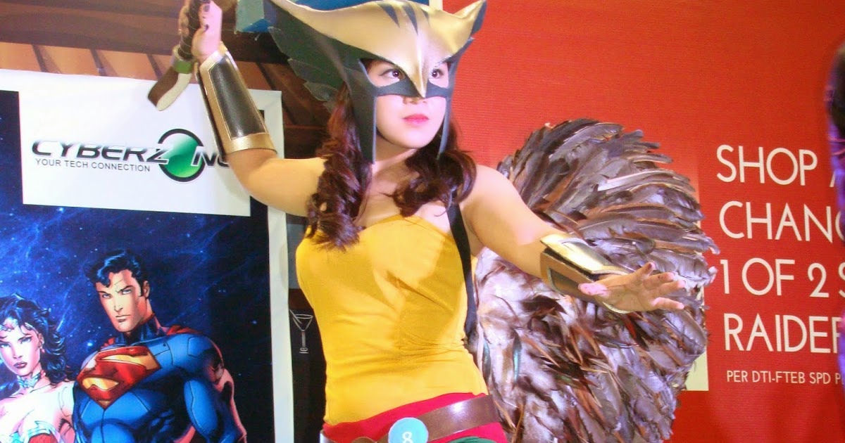 Hawk Girl tops the DC Super Heroes Cosplay Competition at SM City Bicutan