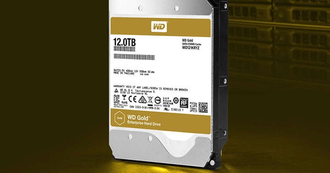 12TB 골드 HDD를 선보인 WD