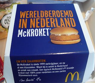 nos ponemos como el kiko: McKroket - MacDonalds Holanda