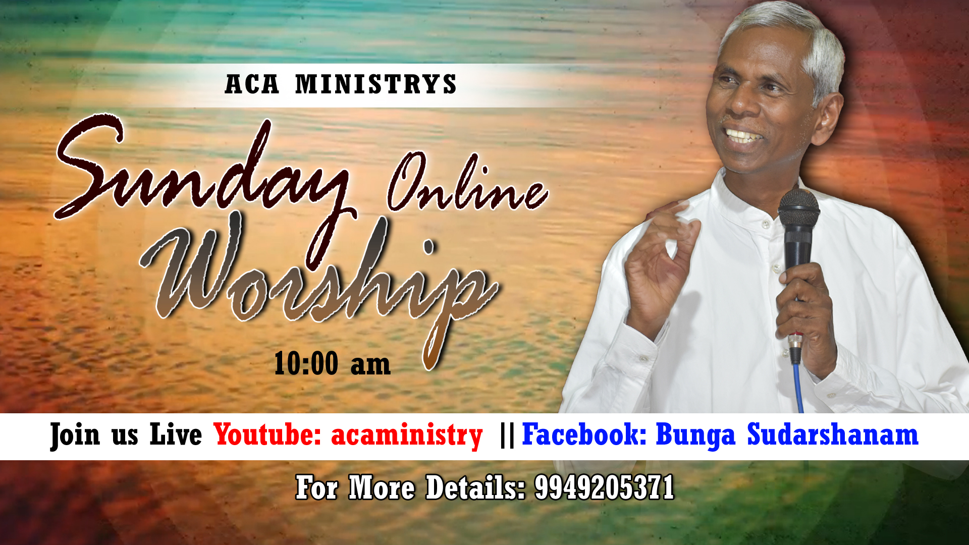 Sunday Thumbnails || ACA MINISTRY || ACA CREATIONS