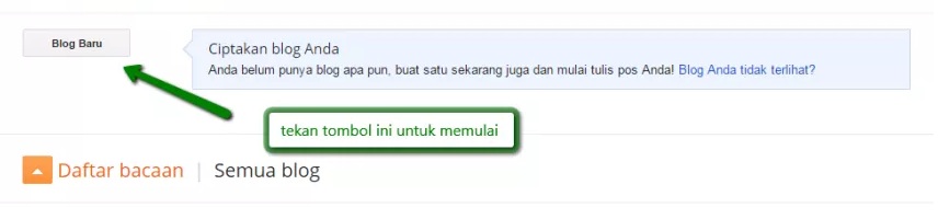 Langkah Langkah Membuat Blog Beserta Gambarnya - Cara Membuat Blog